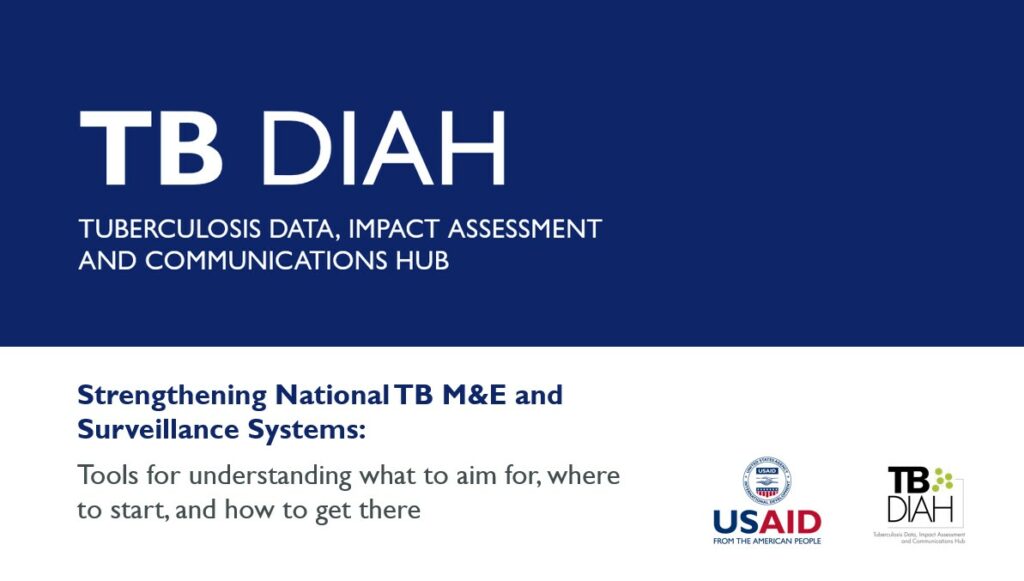 Webinar: Strengthening National TB M&E and Surveillance Systems: Tools ...