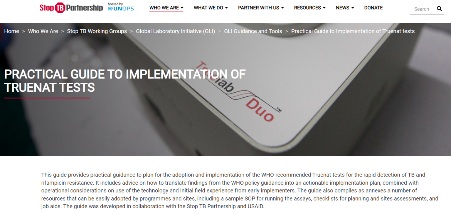 Resource Library – TB DIAH