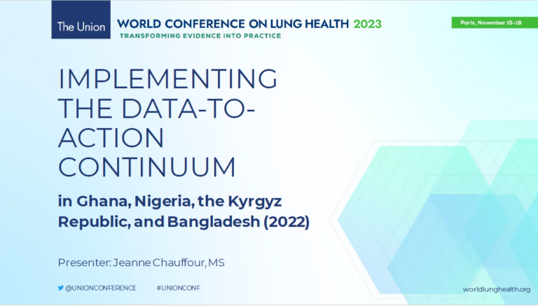 Implementing the Data-to-Action Continuum in Ghana, Nigeria, the Kyrgyz ...